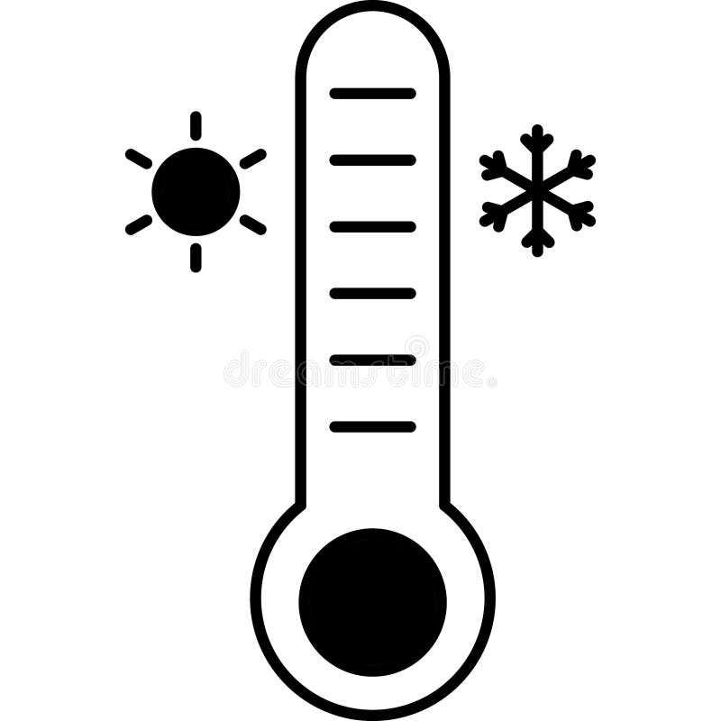 Temperature Which Can Easily Edit or Modify Stock Illustration ...