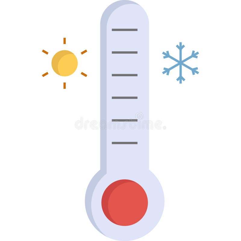 Temperature Which Can Easily Edit or Modify Stock Illustration ...