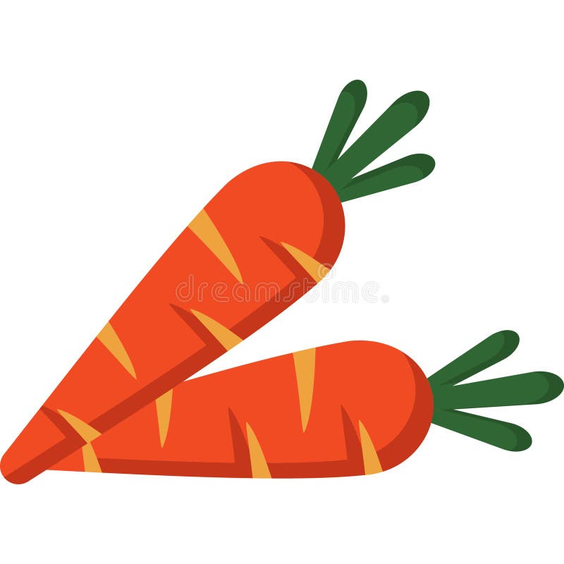 Carrot Which Can Easily Edit or Modify Stock Illustration ...