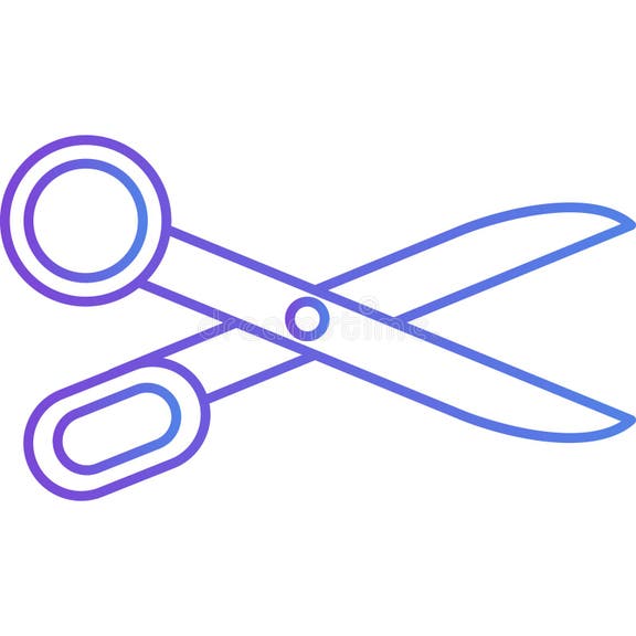 Scissors Which Can Easily Edit or Modify Stock Illustration ...