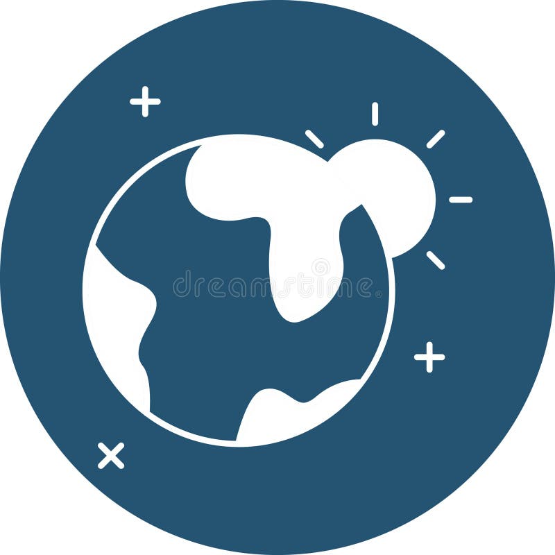 Earth Which Can Easily Edit or Modify Stock Illustration - Illustration ...