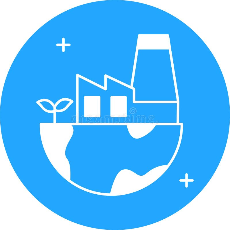 Factory Which Can Easily Edit or Modify Stock Illustration ...