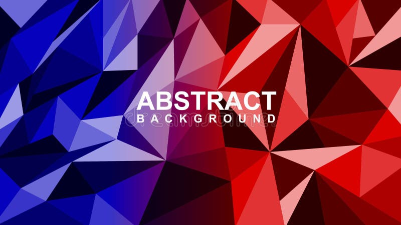 Abstract Triangles Background. Modern Wallpapers. Vector Illustration ...