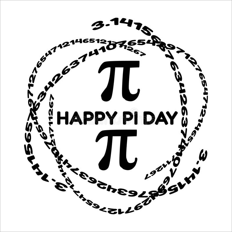 Happy Pi Day, Typography T-shirt Design for Geographers Stock Vector ...