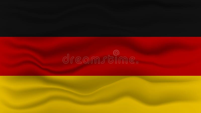 Germany Flag Wave Vector Design Stock Vector - Illustration of vector ...