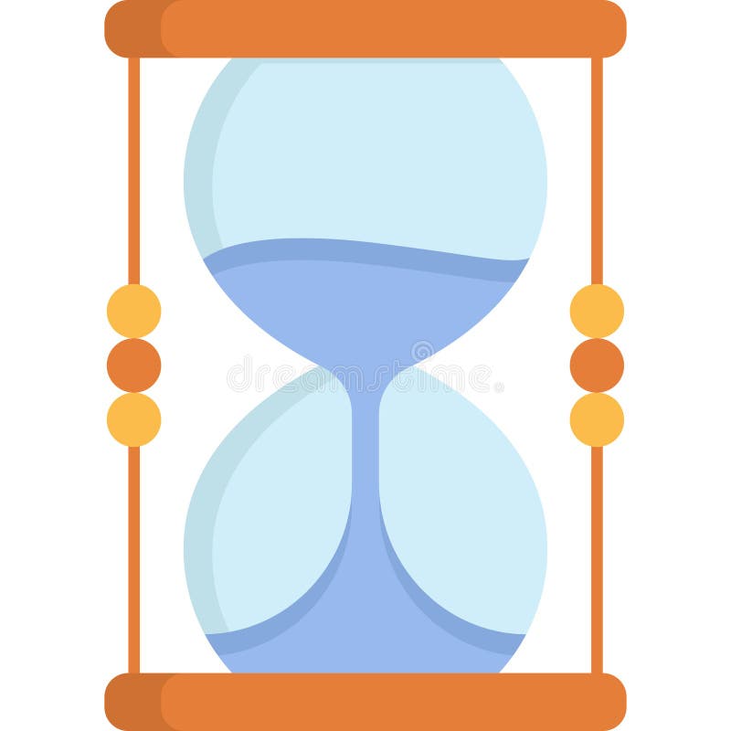 Hourglass Which Can Easily Edit or Modify Stock Illustration ...