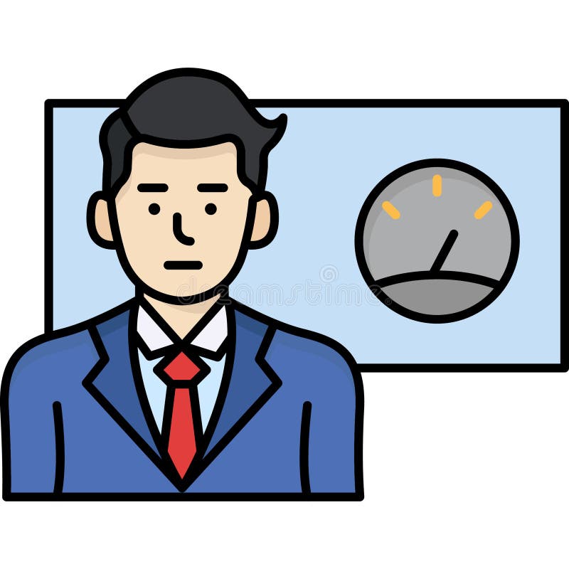 Employee Speed Which Can Easily Edit or Modify Stock Illustration ...