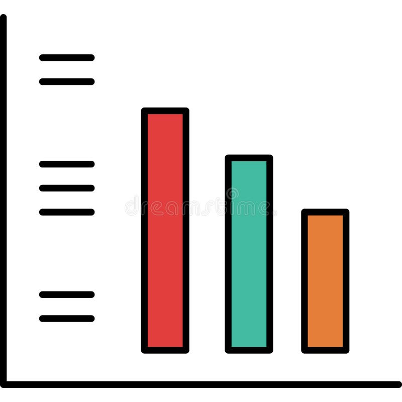 Graph Bar Which Can Easily Edit or Modify Stock Illustration ...