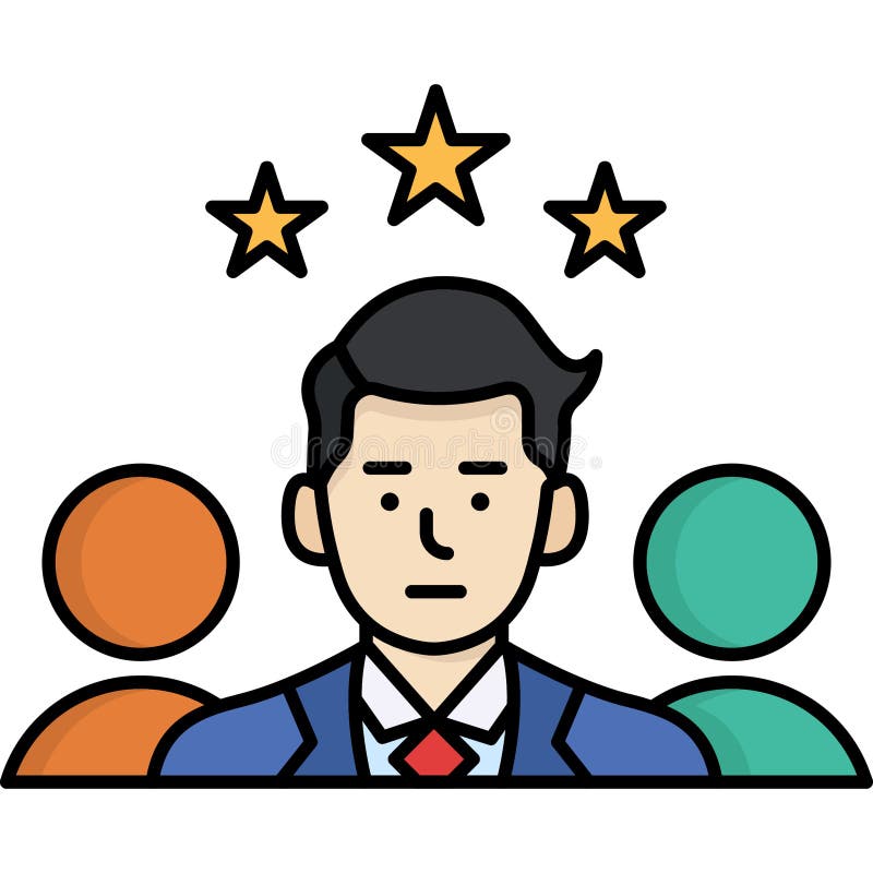 Team Rating Which Can Easily Edit or Modify Stock Illustration ...