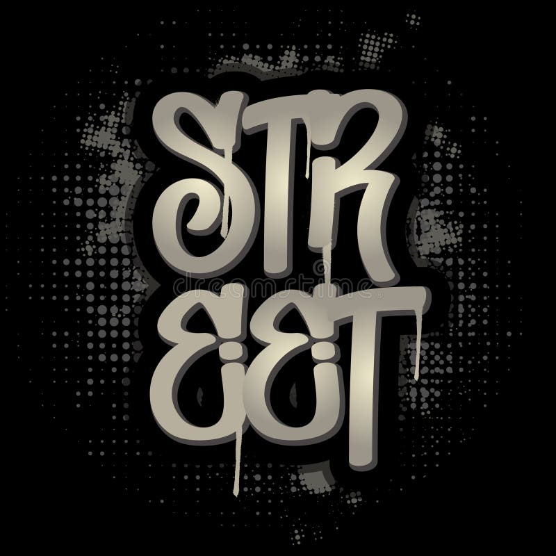 Street Art Graffiti Tag. Design T-shirts, Posters, Stickers, Covers ...