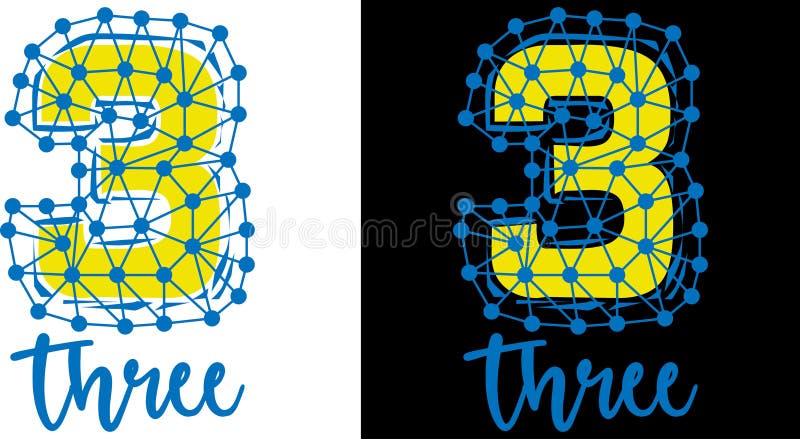 Three vector design poster stock vector. Illustration of advertising ...