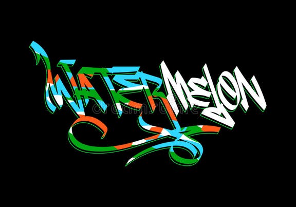 Basic RGB stock illustration. Illustration of calligraphy - 279375375