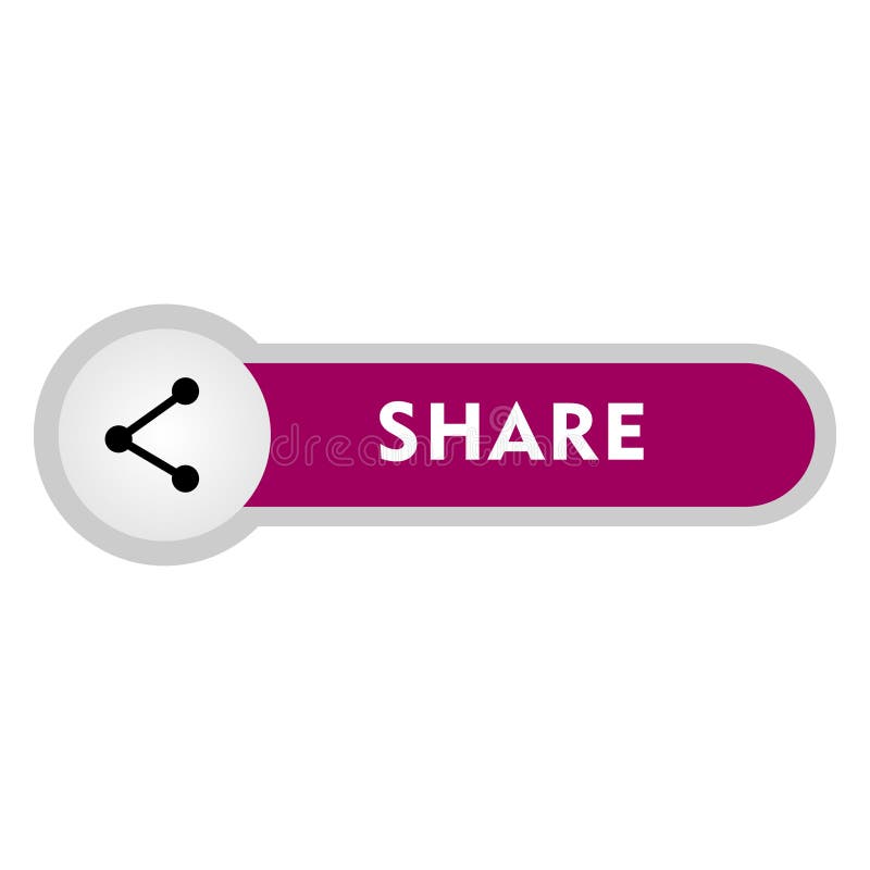 Share button stock vector. Illustration of user, button - 282037813