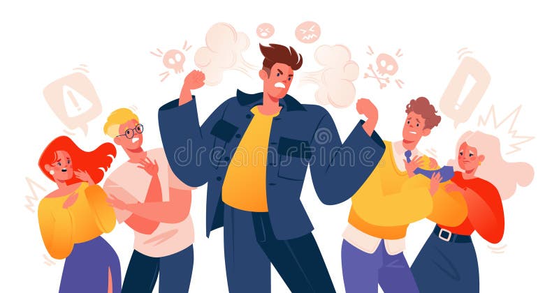 Hysterical Behavior Stock Illustrations – 89 Hysterical Behavior Stock ...