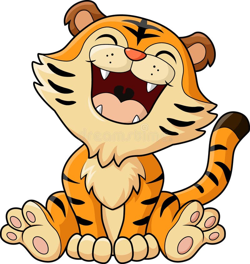 Laughing Tiger Drawing