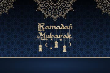 Simple Ramadan Background Design Stock Illustration - Illustration of ...