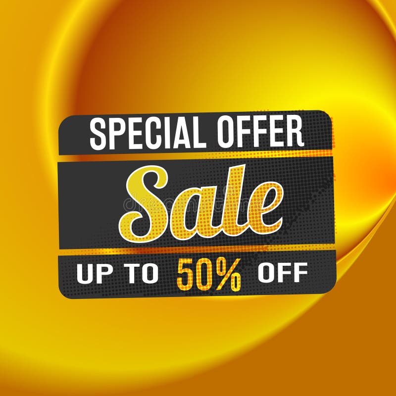 Special Offer Banner Price Discount Promotion Sale Banner, 50 Off ...