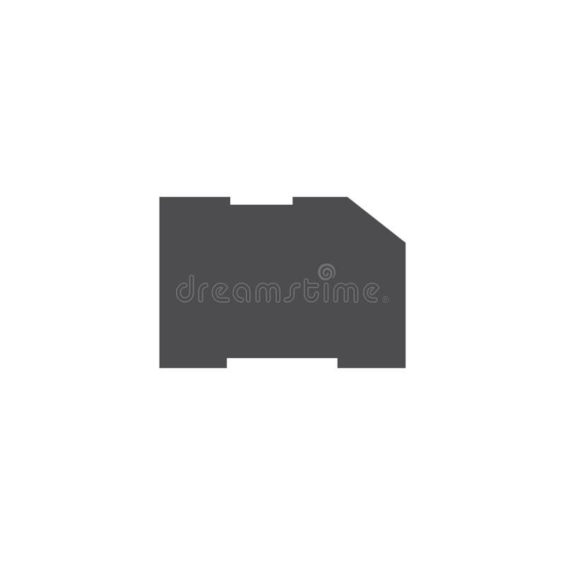 Icon Memory Card Template Design Trendy Stock Illustration ...
