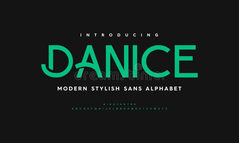 Timeless Alphabet Font. Awesome Typeface a To Z Design Vector. Stock ...