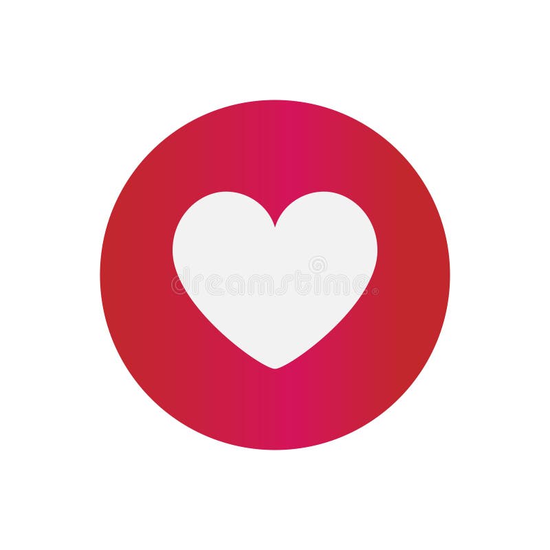 Facebook Heart Symbols Facebook Like And Love Icons — Stock