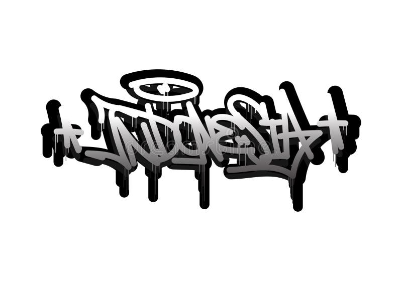 Basic RGB INDONESIA Country Graffiti Tag Style Stock Vector ...
