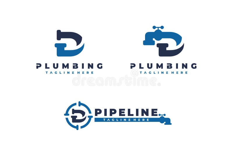 Letter D pipe logo stock vector. Illustration of corporate - 291519548