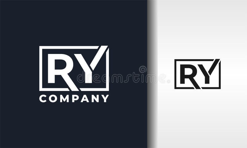Letter RY square logo stock vector. Illustration of abstract - 291521790