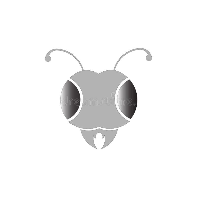 Icon Vector Ant Animals Template Design Trendy Stock Illustration ...