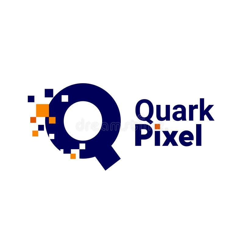 Q Letter Pixel Mark Digital 8 Bit Stock Vector - Illustration of pixel ...