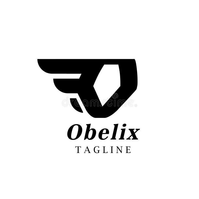 Point Letter O Logo stock vector. Illustration of business - 303607117