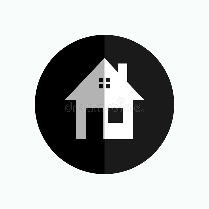 Address Icon. Home, Residence Symbol - Vector. Basic RGB. Stock ...