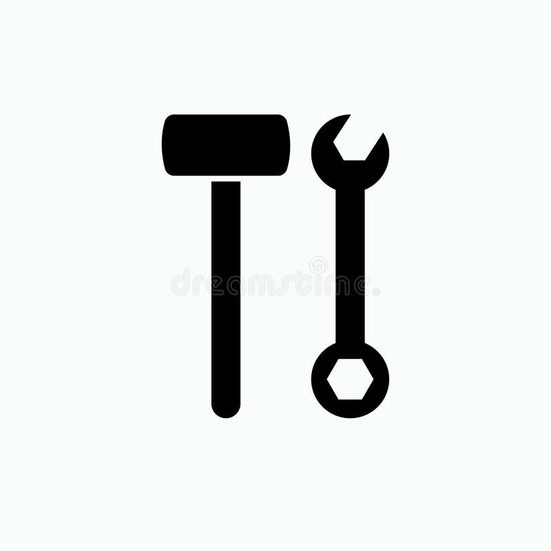 After Sales Service Icon. Maintenance, Repair Symbol - Vector. Basic ...