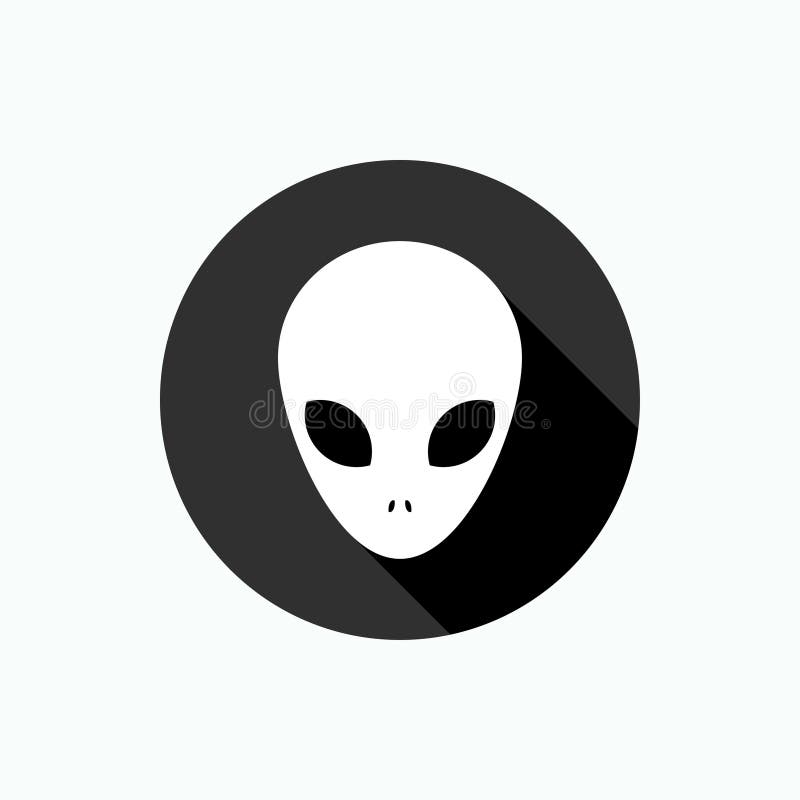 Alien Icon. Extra Terrestrial Symbol - Vector. Basic RGB. Stock ...