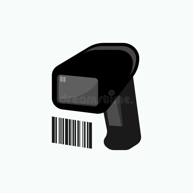 Barcode Reader Icon. Identification Tool Symbol - Vector. Basic RGB ...