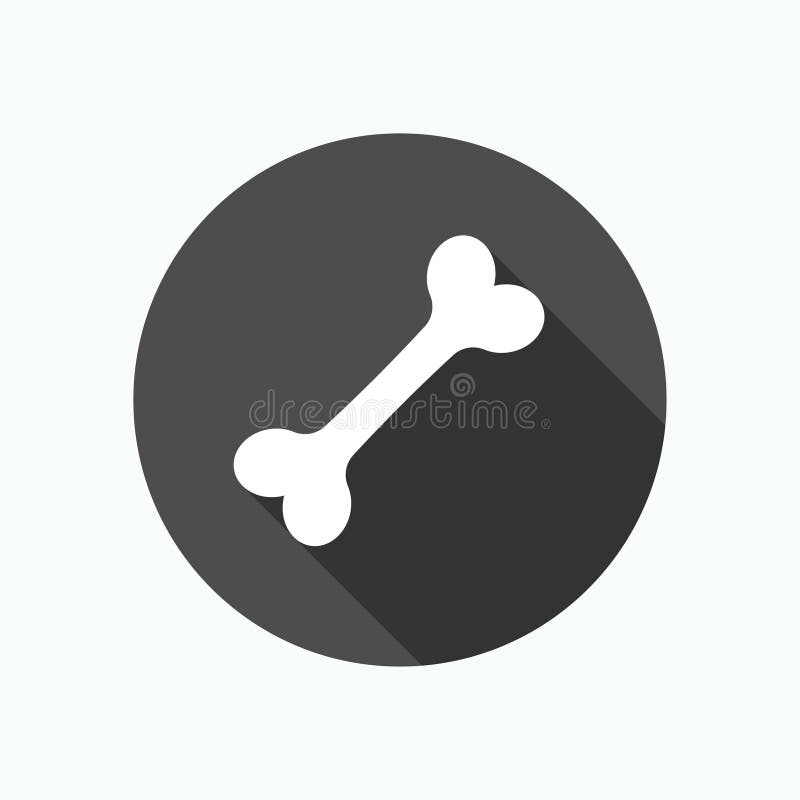 Bone Icon. Skeleton Symbol - Vector. Basic RGB. Stock Illustration ...