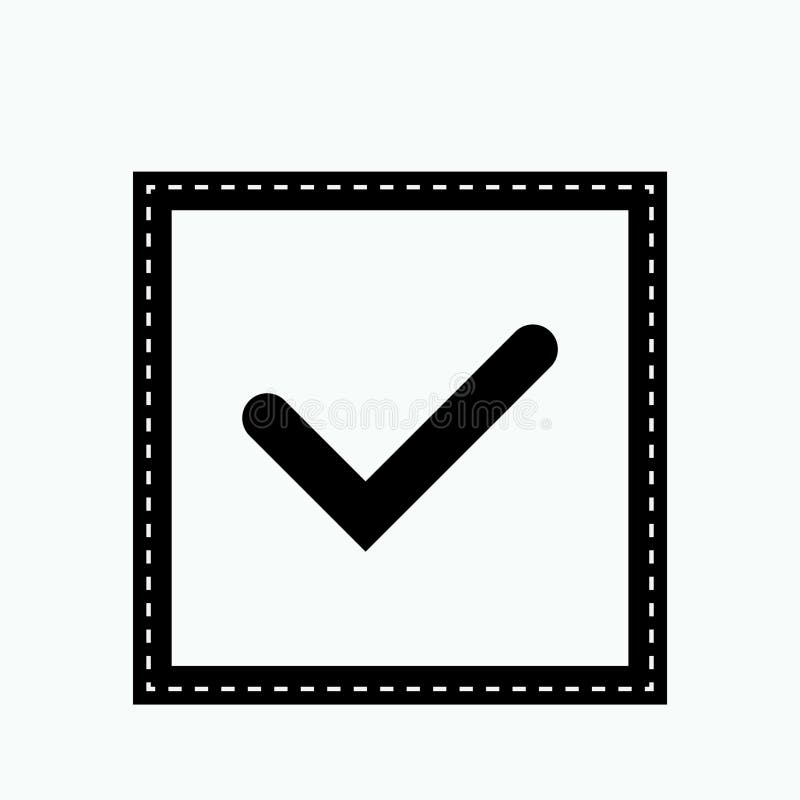 Checkmark Icon. Verification Symbol - Vector. Basic RGB Stock ...
