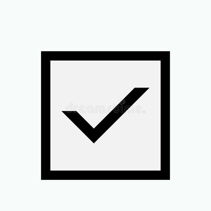 Checkmark Icon. Verification Symbol - Vector. Basic RGB. Stock ...