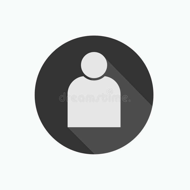 Contact Icon. Personal Symbol - Vector. Basic RGB. Stock Illustration ...