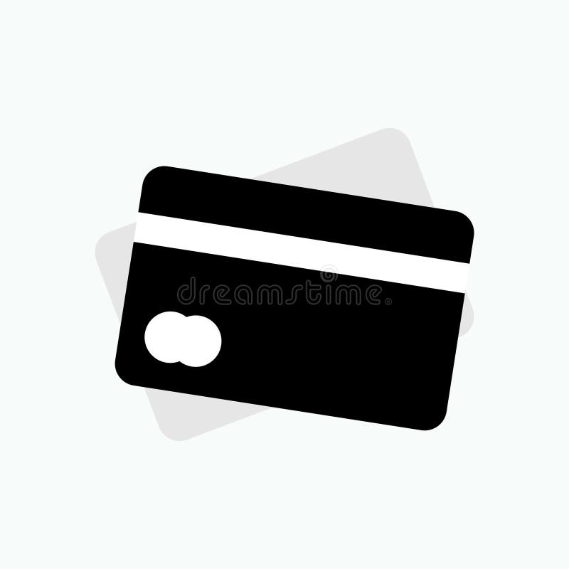 Credit Card Icon. Small Plastic Card Issued. Basic RGB. Stock ...
