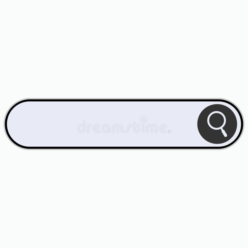 Search Task Bar Icon. Searching Site, Browser Sign. Basic RGB. Stock ...