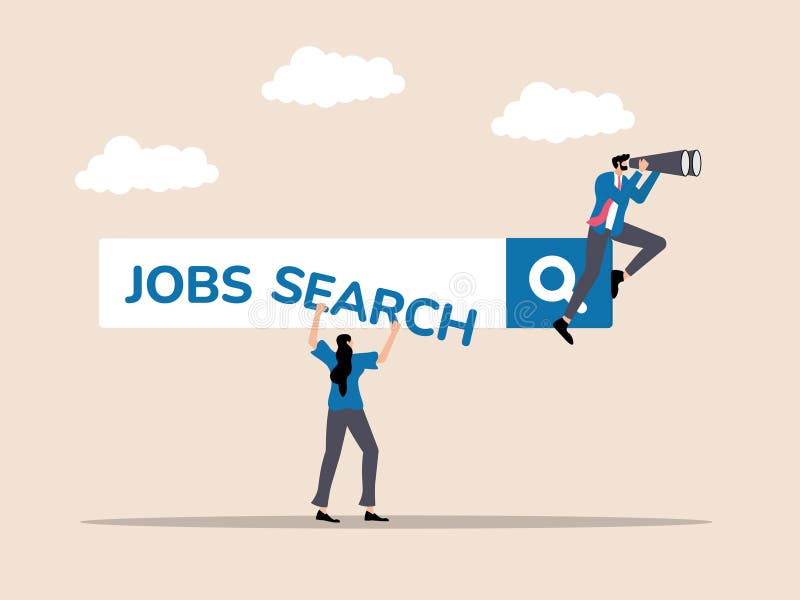 Ambition and Determination To Find Work with a Team Working Together To ...