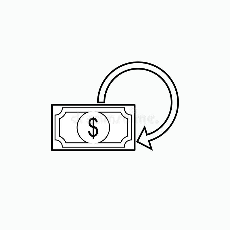 Cashback Icon. Payment Return Symbol - Vector. Stock Illustration ...