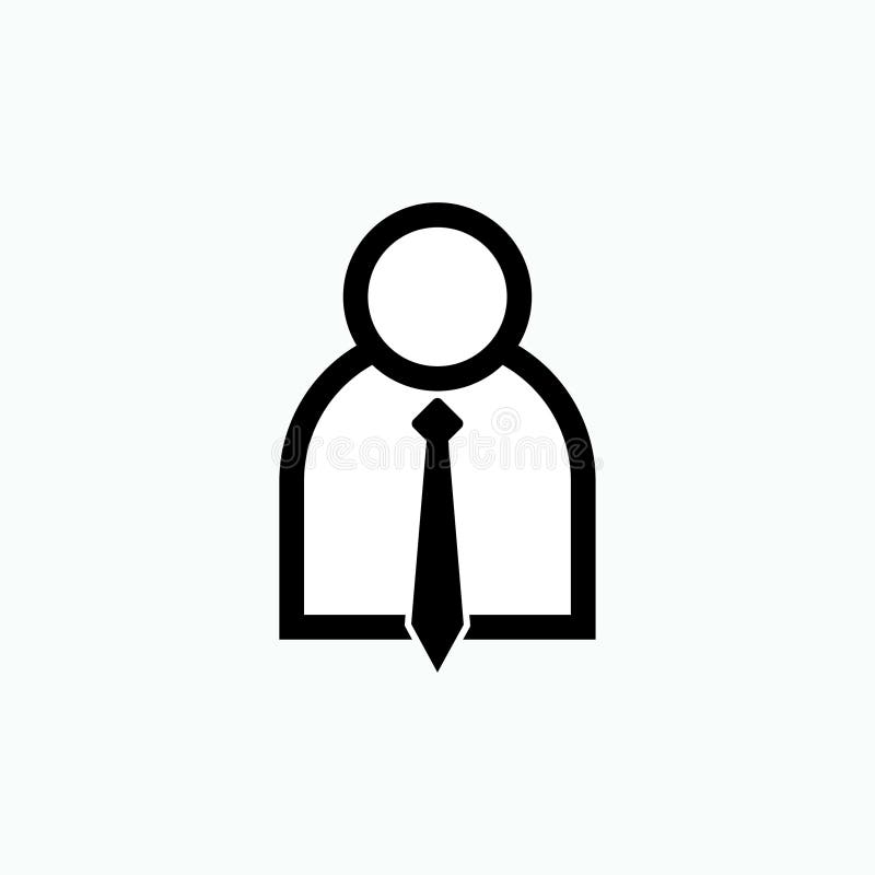 Contact Icon. Personal, Man Symbol - Vector. Basic RGB. Stock ...