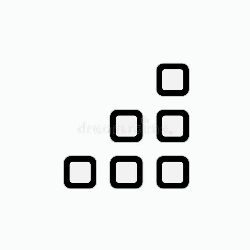 Corner Resize Icon. Adjust and Set Symbol. Stock Illustration ...