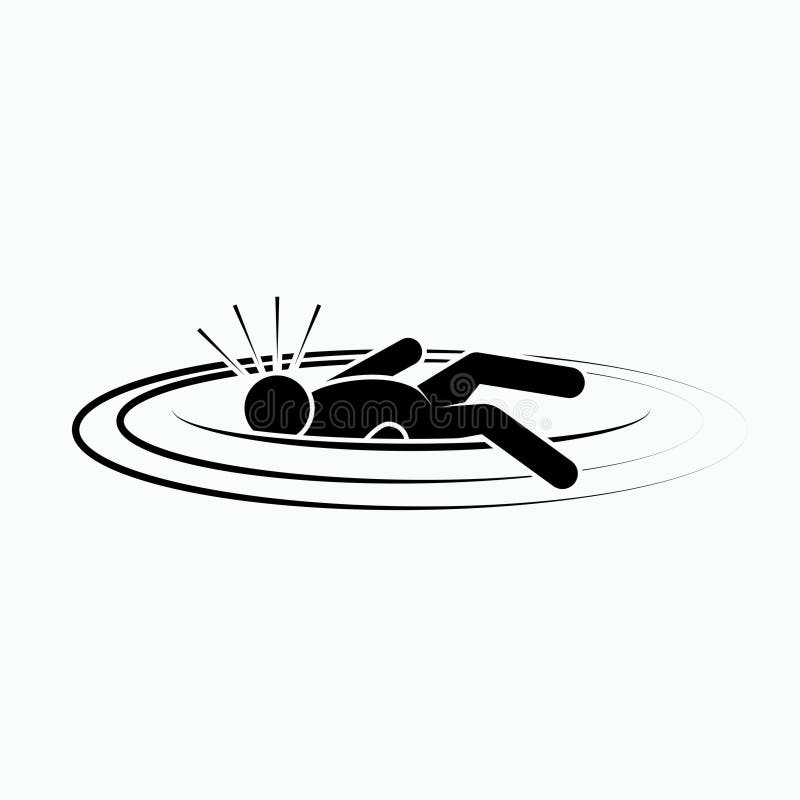 Sinking Ship Icon. Nautical Accident. Stock Illustration - Illustration ...