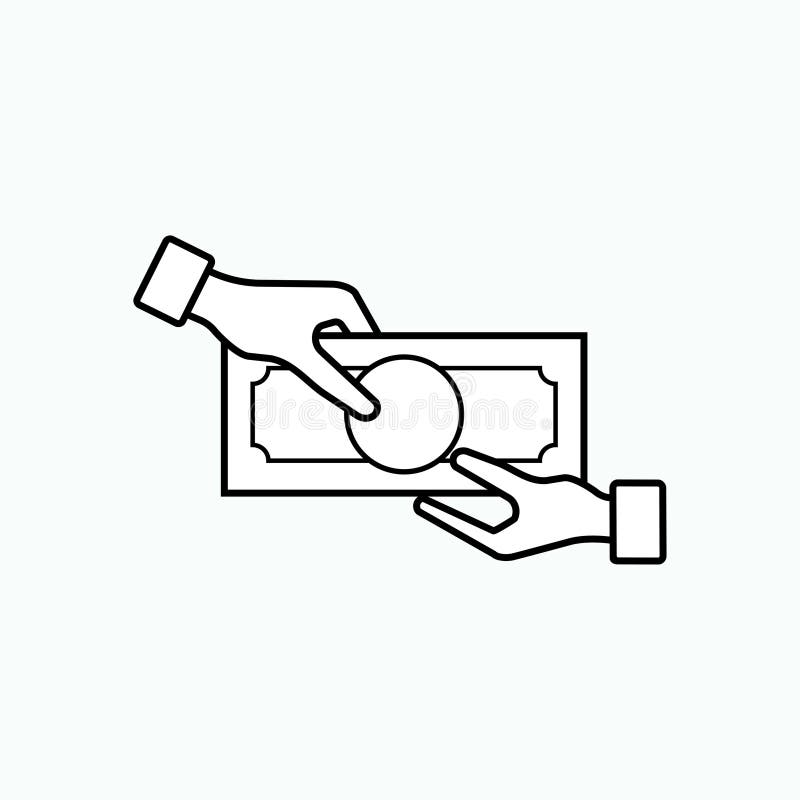 Loan Icon. Business, Transaction. Lend Symbol - Vector. Stock ...