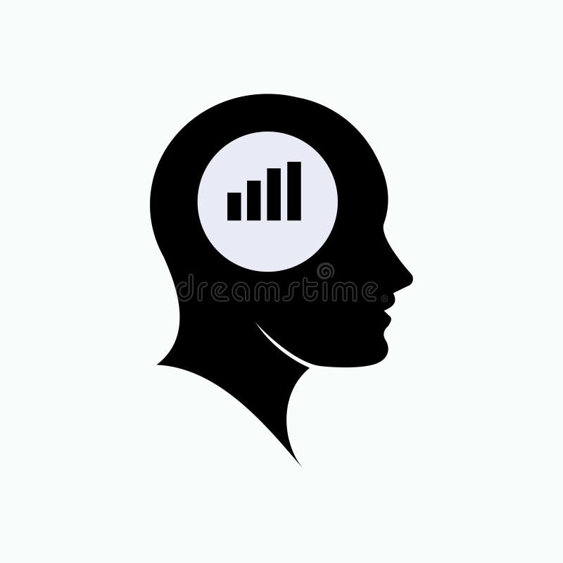 Mental Strength Icon. Superior Cognitive Element, Symbol of Good ...