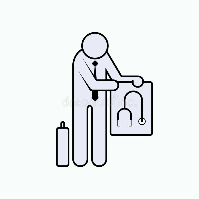 Need Doctor Icon. Paramedic Support Symbol Stock Illustration ...