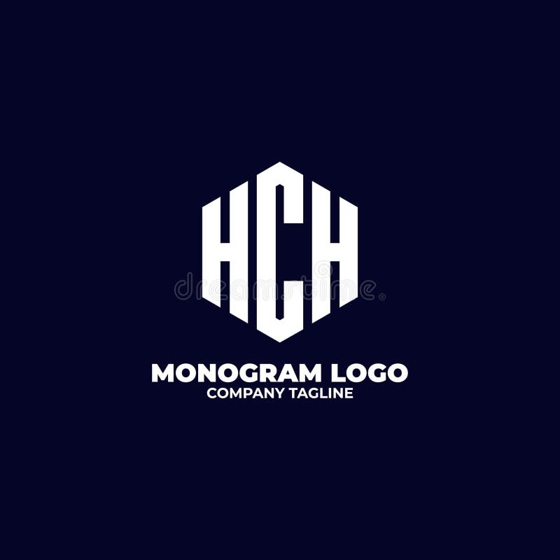 HCH Letter Logo Creative Design with Vector Graphic, Simple and Modern ...