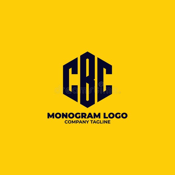 CBC Letter Logo Creative Design with Vector Graphic, Simple and Modern ...